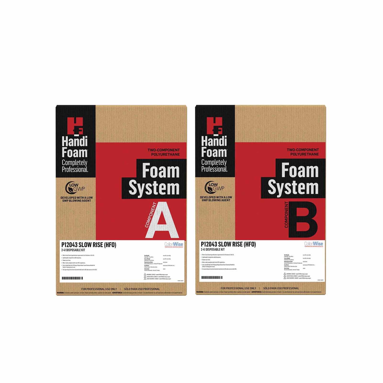 Cavity Fill / Slow Rise Closed Cell Spray Foam Insulation Kits - Handi